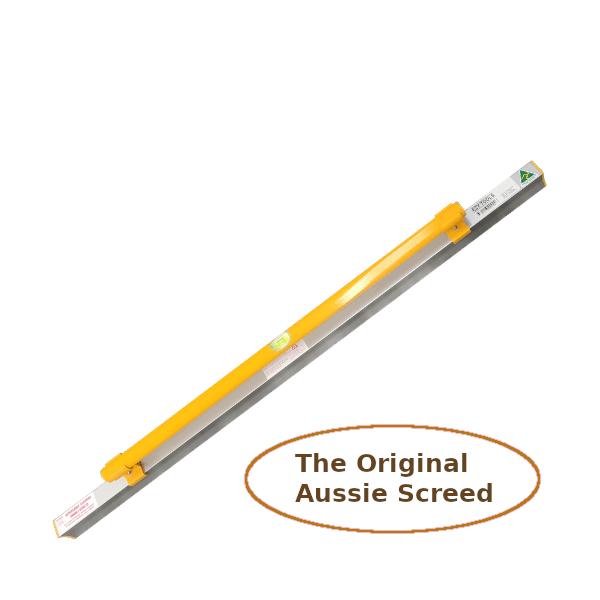 Australian 2.4m Aussie Concrete Screed with Built-In Spirit Level ...