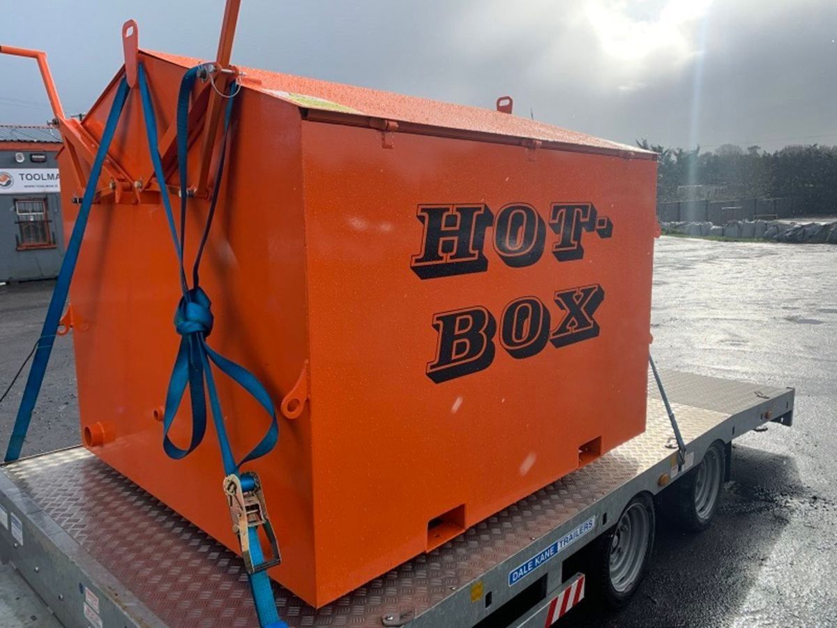Insulated Tarmac / Asphalt Hot Box – Toolman Limited