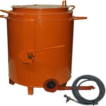 25 GALLON BITUMEN BOILER KIT WITH HOSE- REGULATOR AND BURNER – Toolman ...