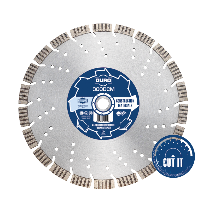 Duro Construction Materials Diamond Blade – Toolman Limited