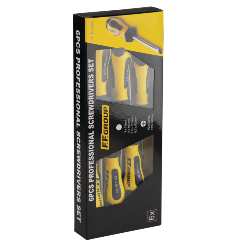 FF Group 6 pce Screwdriver Set – Toolman Limited