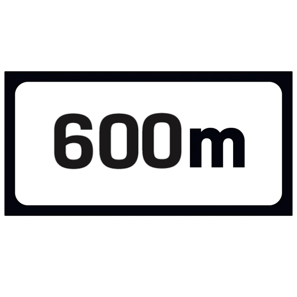 P 001 Supplementary Plate - Distance 600m – Toolman Limited