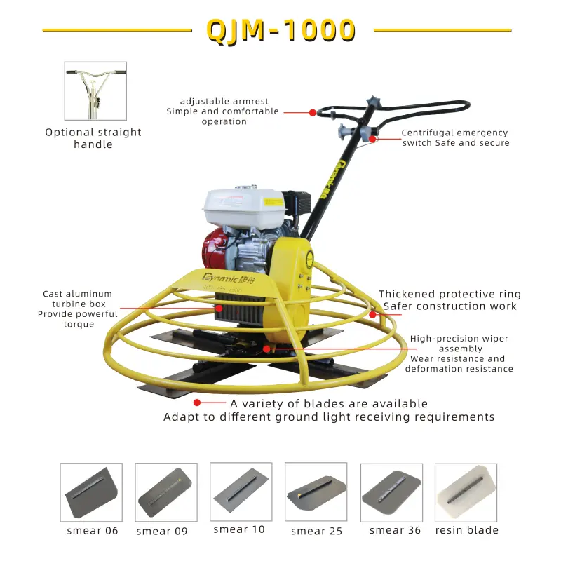 Dynamic Power Trowel 900mm QJM-1000 HONDA GX160 ENGINE – Toolman Limited