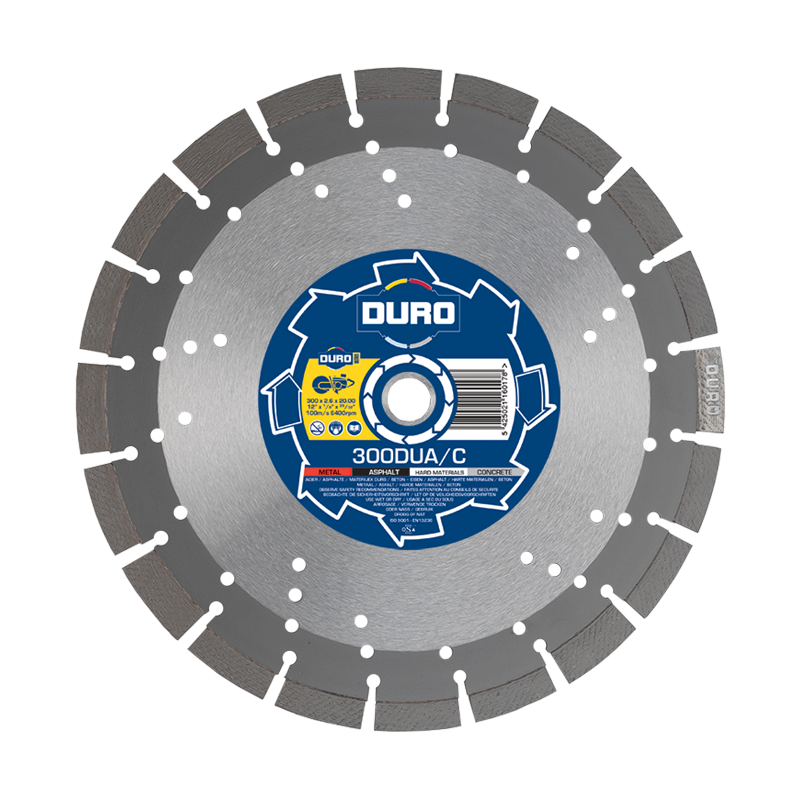 Duro DUA/C Concrete / Asphalt / Metal / Hard Materials Consaw Blade ...