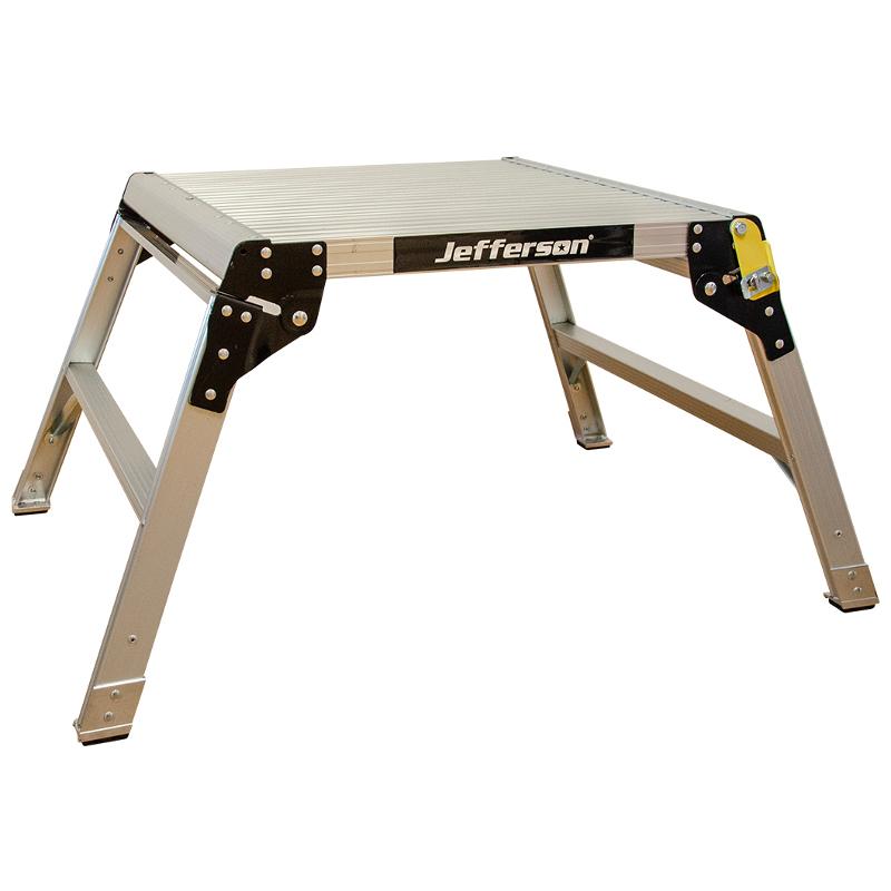 Jefferson 600mm Wide 2 Tread Aluminium Work Platform – Toolman Limited