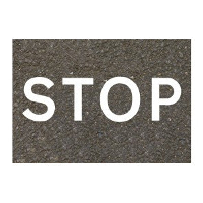 Thermoplastic Stop Sign (Letters) – Toolman Limited